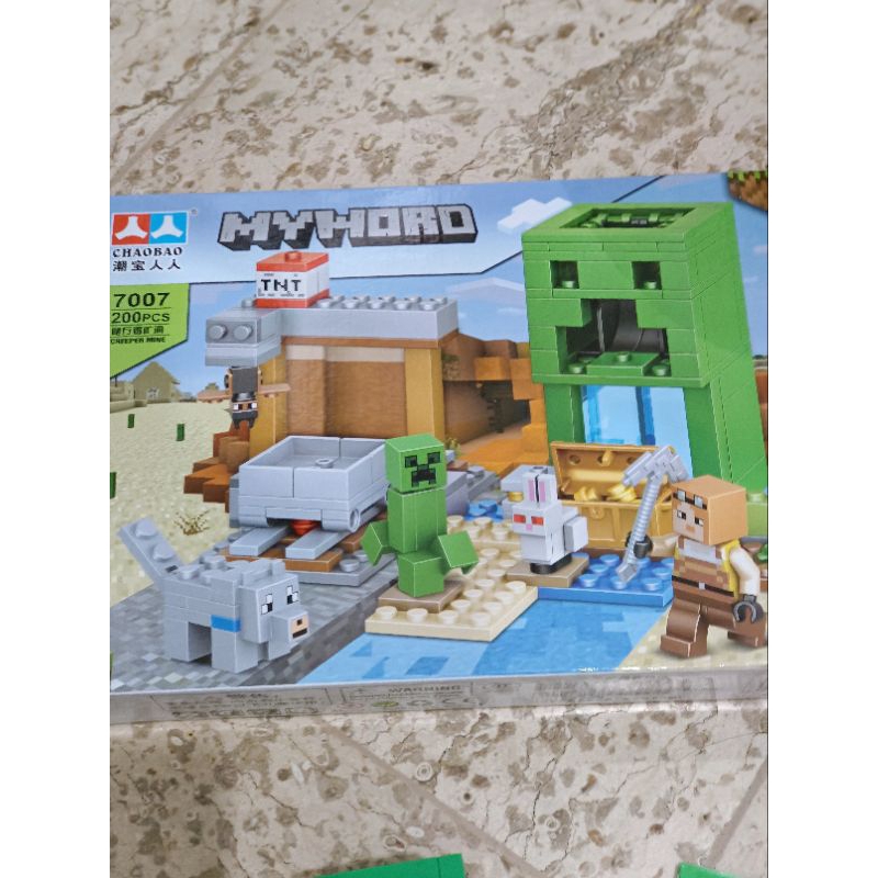 Jual BRICKS LEGO MINECRAFT CHAOBAO 7007 KW MY WORLD BRICK BLOCK MINE ...