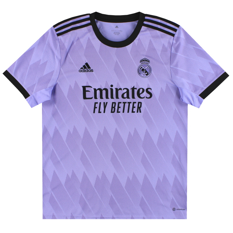 Jual JERSEY COWO ADIDAS Real Madrid 22/23 Away Jersey H18489 | Shopee ...