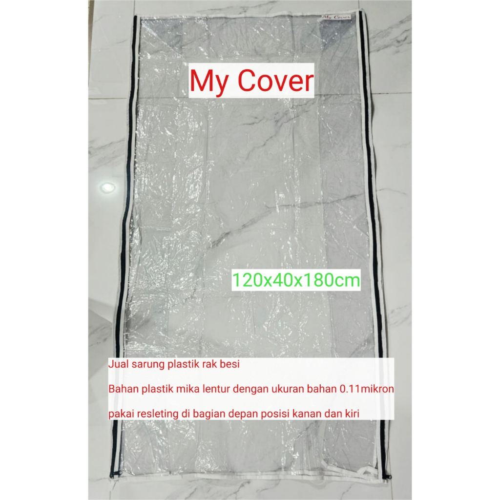 Jual sarung plastik rak besi / sarung rak gudang / cover rak gudang ...