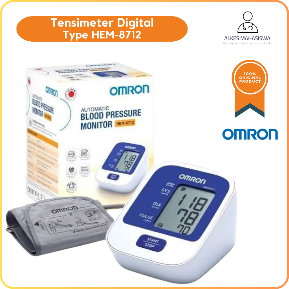 Jual OMRON Tensimeter Digital HEM 8712 | Shopee Indonesia