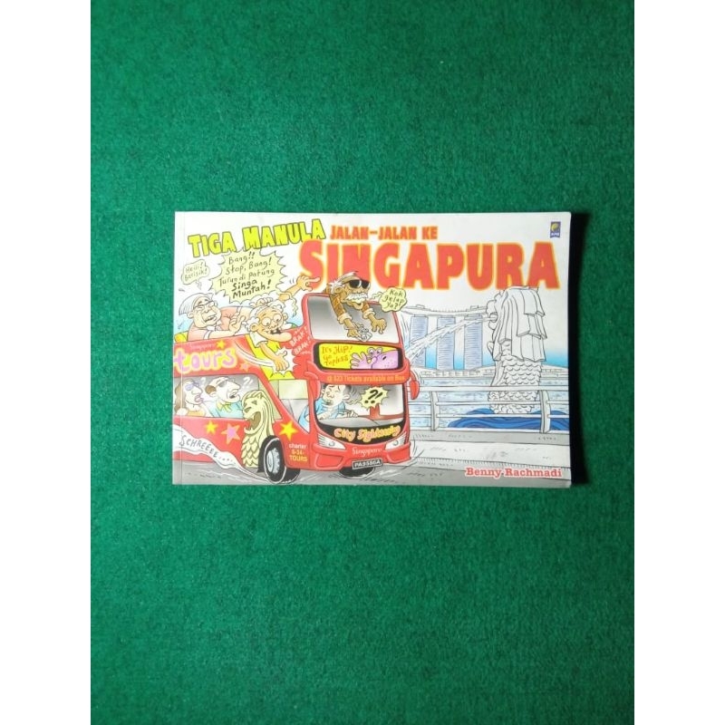 Jual Komik Tiga Manula Jalan-jalan ke Singapura - Benny Rachmadi ...