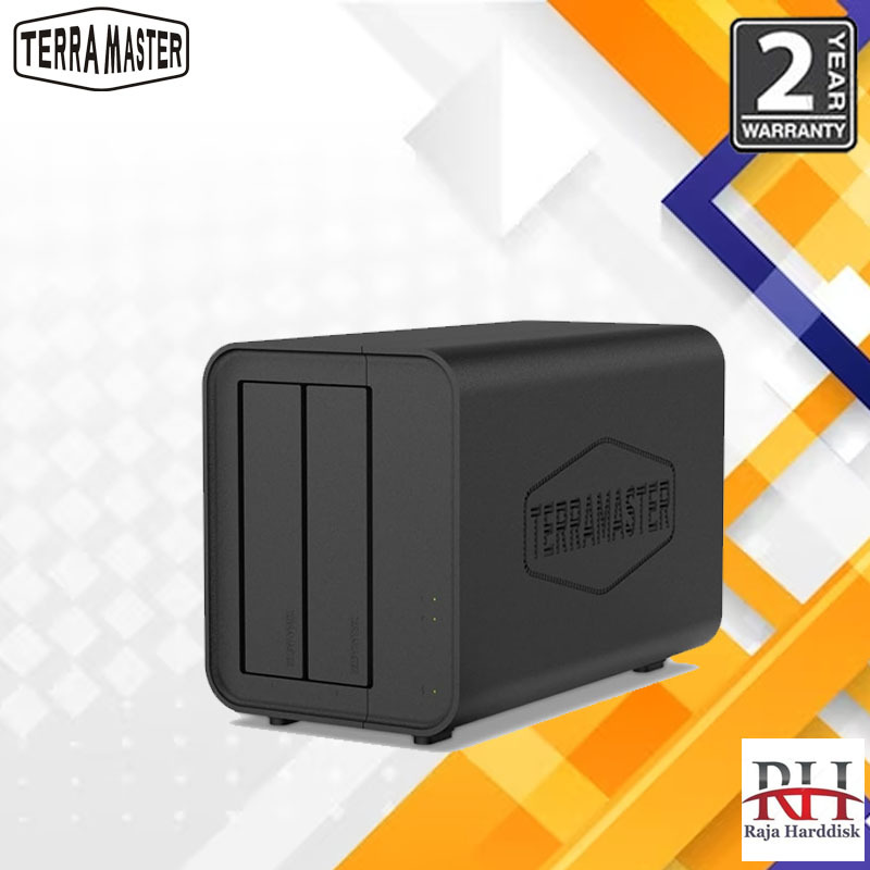 Jual TERRAMASTER F2-212 2Bay NAS - Quad Core 1GB RAM DDR4 Personal Pri ...