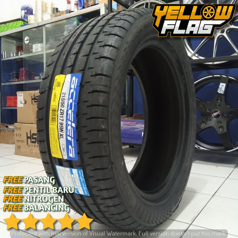 Jual Ban Mobil 215 50 R17 Accelera PHI Ring 17 Tahun Produksi Terbaru Harga Murah (Gratis Pasang ...