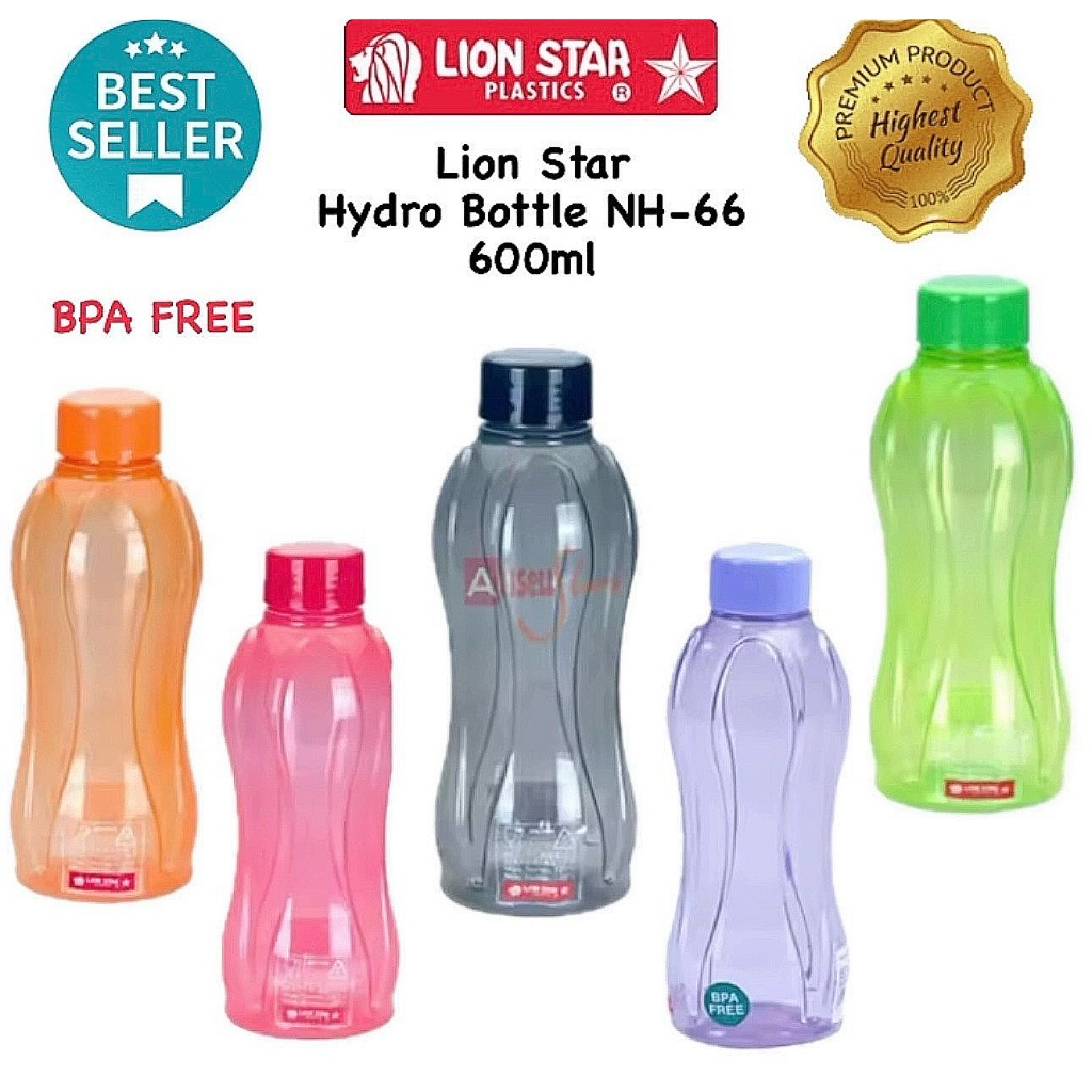 Jual (BISA COD) PROMO Lion Star Hydro Botol Minum Bottle 600 ml NH-66 ...