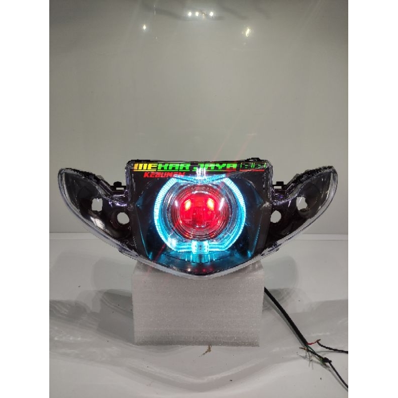 Jual LAMPU DEPAN LED PROJIE BILED VEGA R NEW SEMI ALA BILED | Shopee ...