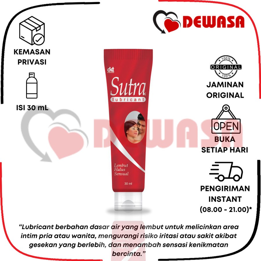 Jual Sutra Lubricant - 30 mL (Pelumas) | Shopee Indonesia