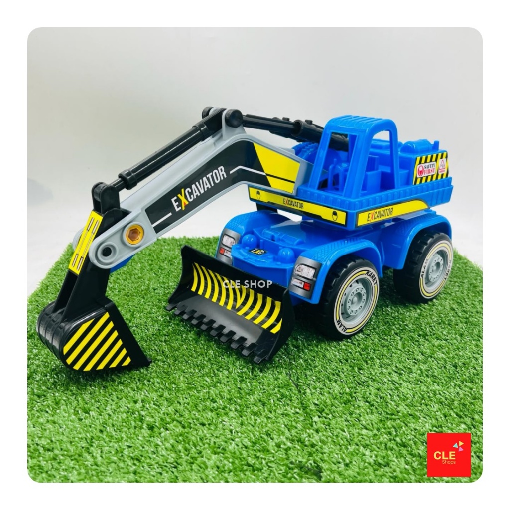 Jual MAINAN TRUK EXCAVATOR BESAR/MOBIL TRUCK KONTRUKSI PERBAIKI JALAN ...