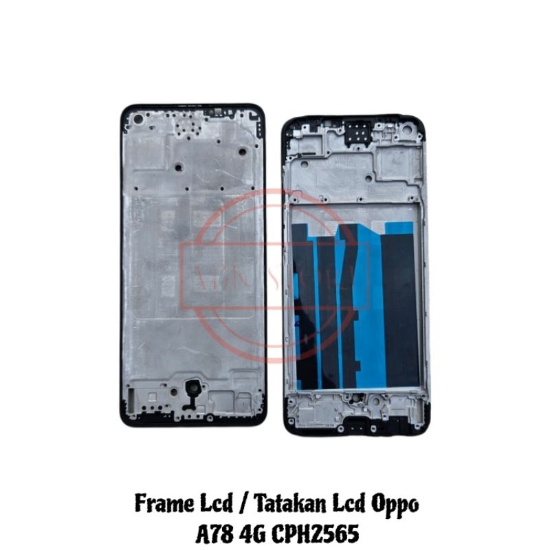 Jual FRAME LCD - TATAKAN LCD - TULANG TENGAH LCD OPPO A78 4G CPH2565 ...
