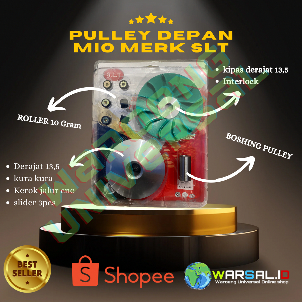 Jual PULLEY MIO - PULLEY MIO 5TL CNC - CUSTOM PULLEY MIO | Shopee Indonesia