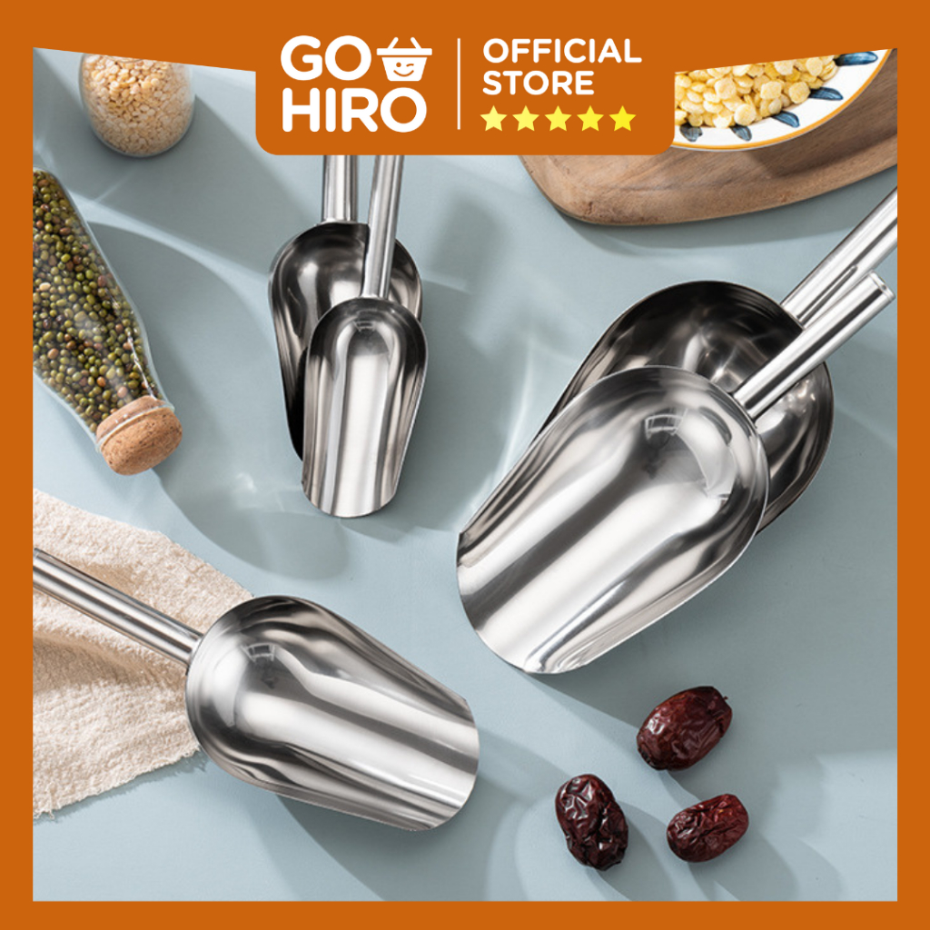 Jual Sendok Sekop bahan Stainless Steel / Sendok es batu / Sendok ...