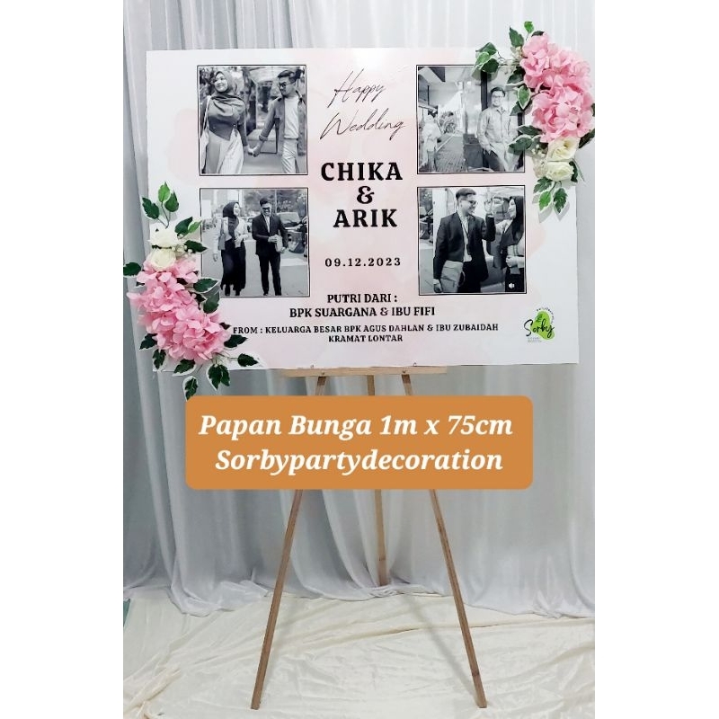Jual Papan Bunga Graduation/Wedding/Grand opening/Duka cita | Shopee ...