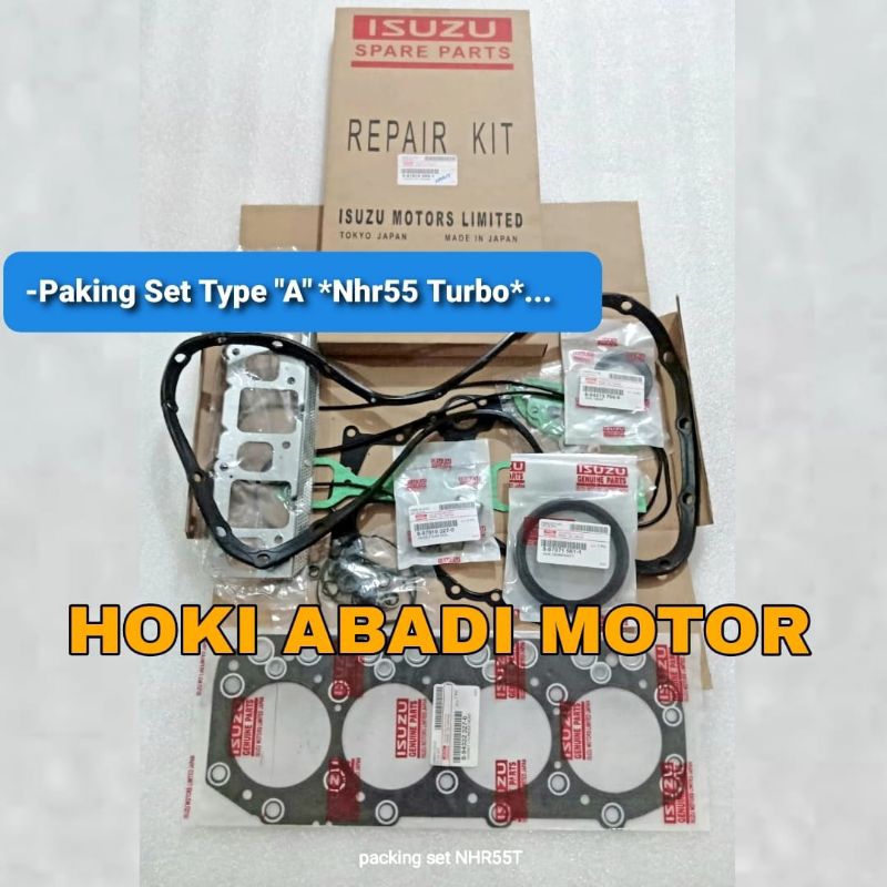 Jual Paking set Gasket Full Set Isuzu NHR56 Turbo Original | Shopee ...