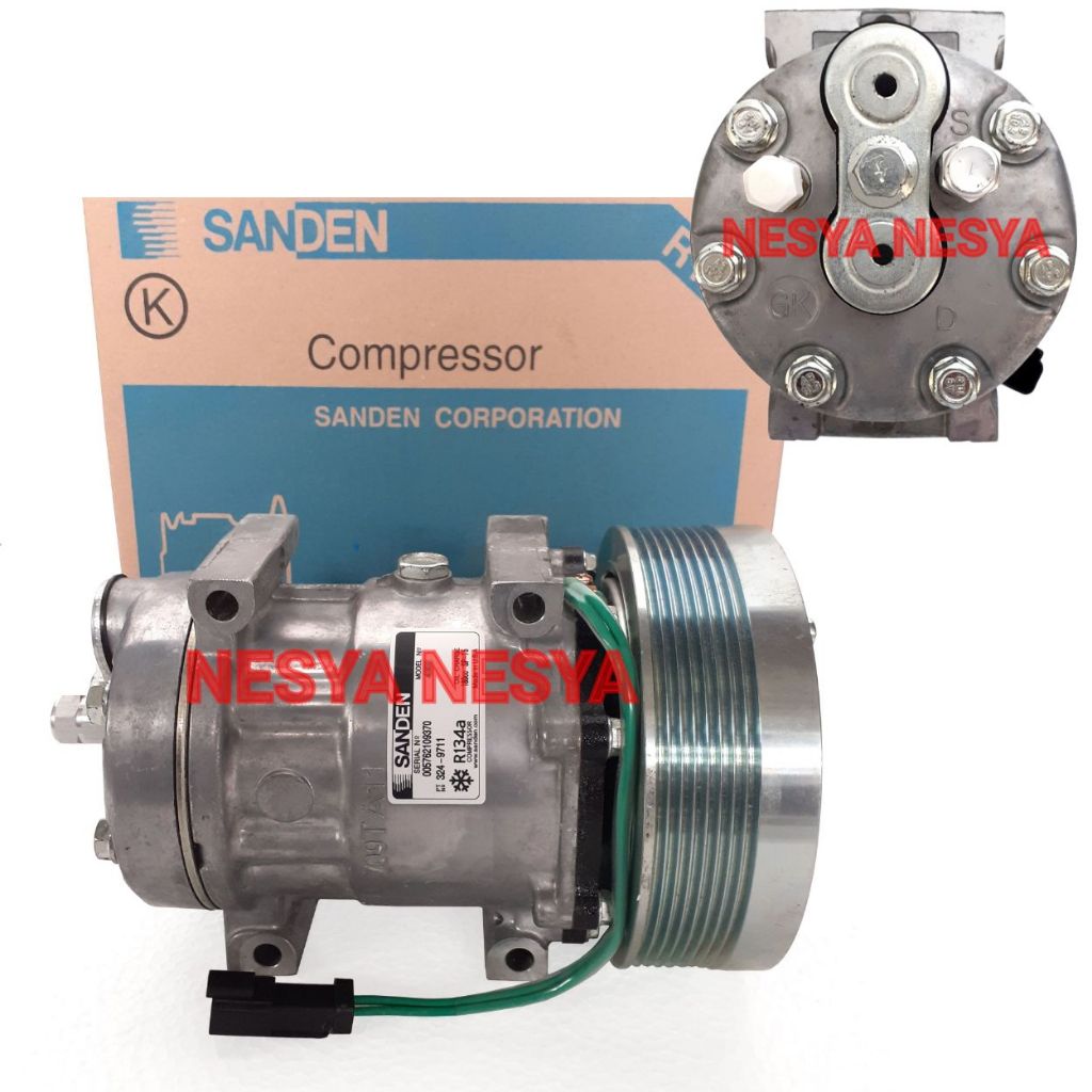 Jual Compressor Compresor Kompressor Kompresor AC SANDEN SD7H15 4302 ...