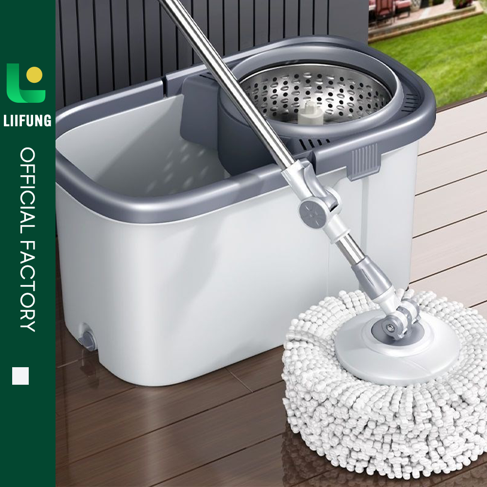 Jual PEL LANTAI ULTRA SPIN MOP PENGERING STAINLESS 360 DERAJAT KAIN ...
