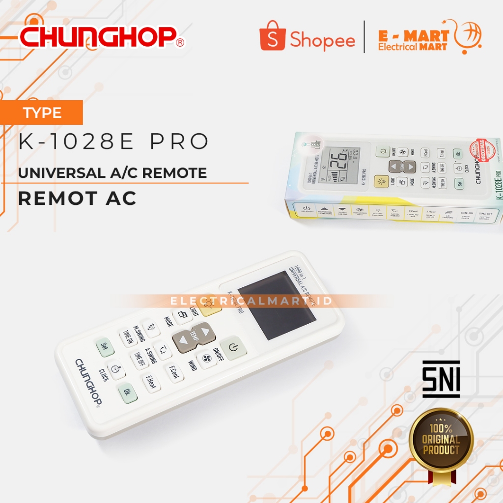 Jual Remote AC Universal Chunghop Remote Multi | Shopee Indonesia