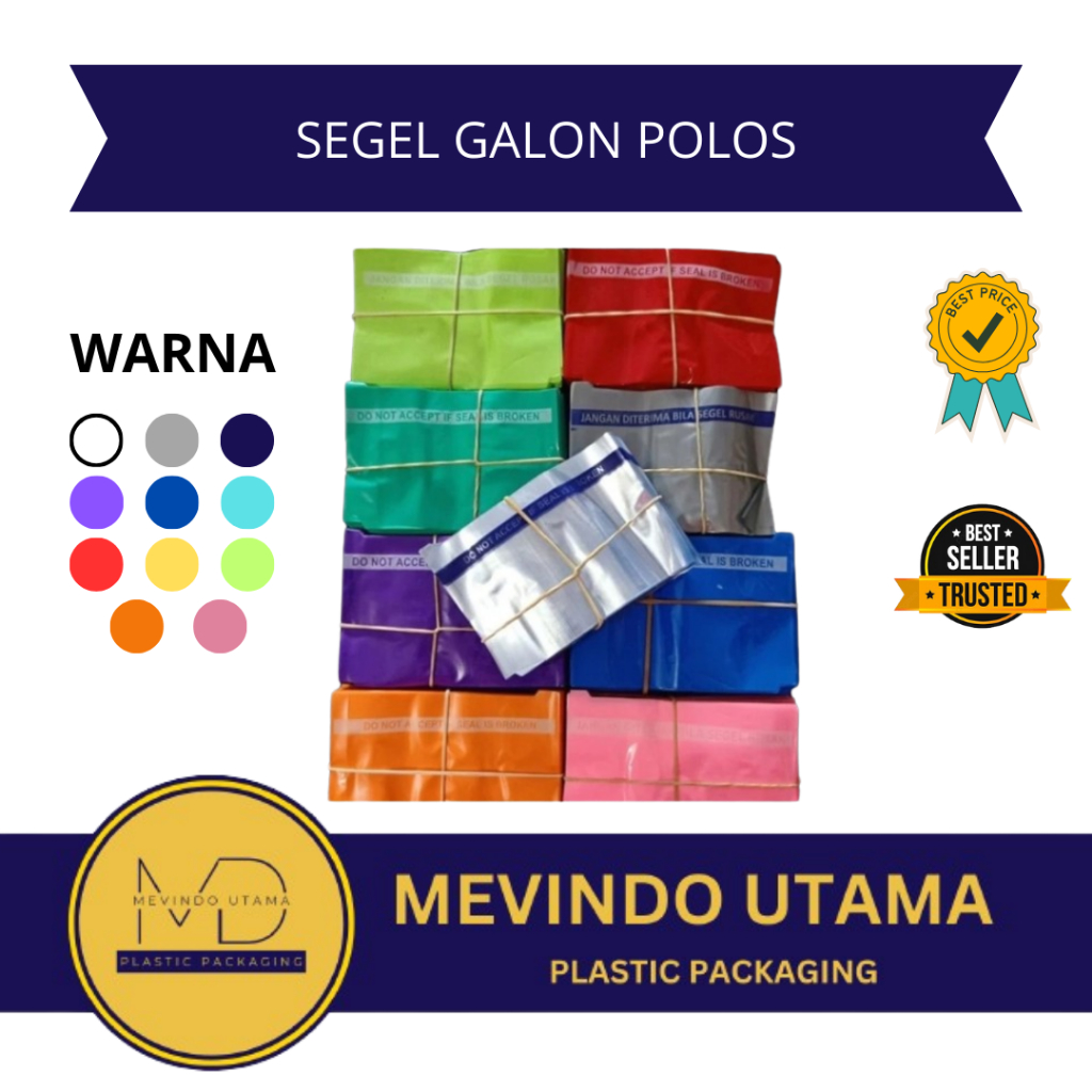 Jual Segel Galon POLOS (1 ikat = 200 Pcs) | Shopee Indonesia