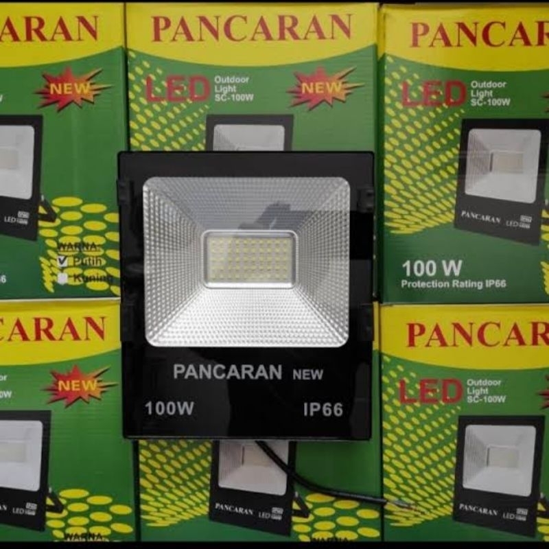 Jual Lampu Sorot / Floodlight Pancaran LED 100 watt | Shopee Indonesia