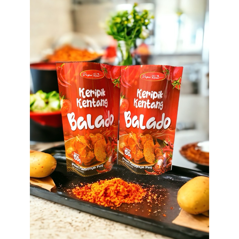 Jual Keripik Kentang Balado 150gr /Kering Kentang Pedas Manis / Kentang ... Jual Keripik Kentang Balado 150gr /Kering Kentang Pedas Manis / Kentang ...