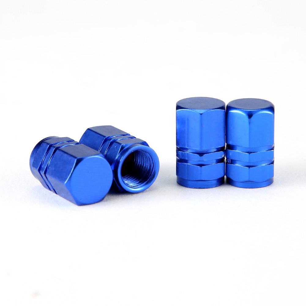 Jual Tutup Pentil Ban Mobil Motor Hex Valve Cap Aluminium 4 PCS ...