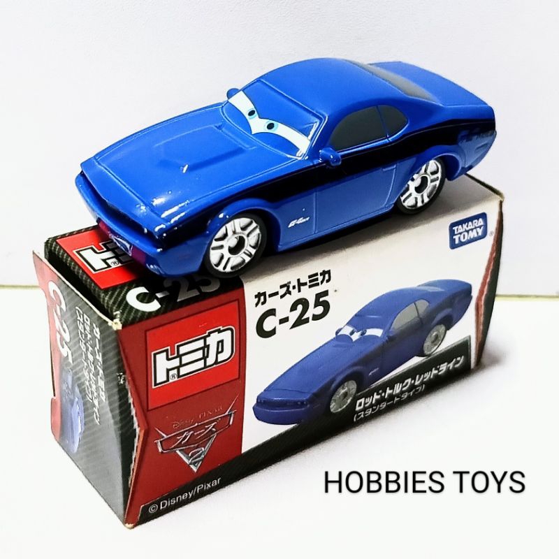 Jual Tomica Disney Pixar The Cars Rod Torque Redline C-25 | Shopee ...