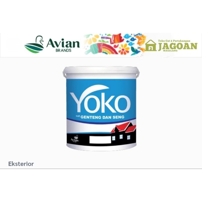 Jual Yoko Cat Genteng & Seng 4kg | Shopee Indonesia