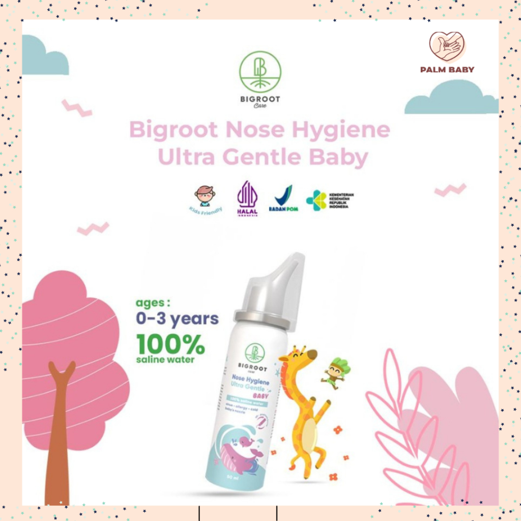 Jual BIG ROOT Nose Hygiene Ultra Gentle Baby 50 ml | Shopee Indonesia
