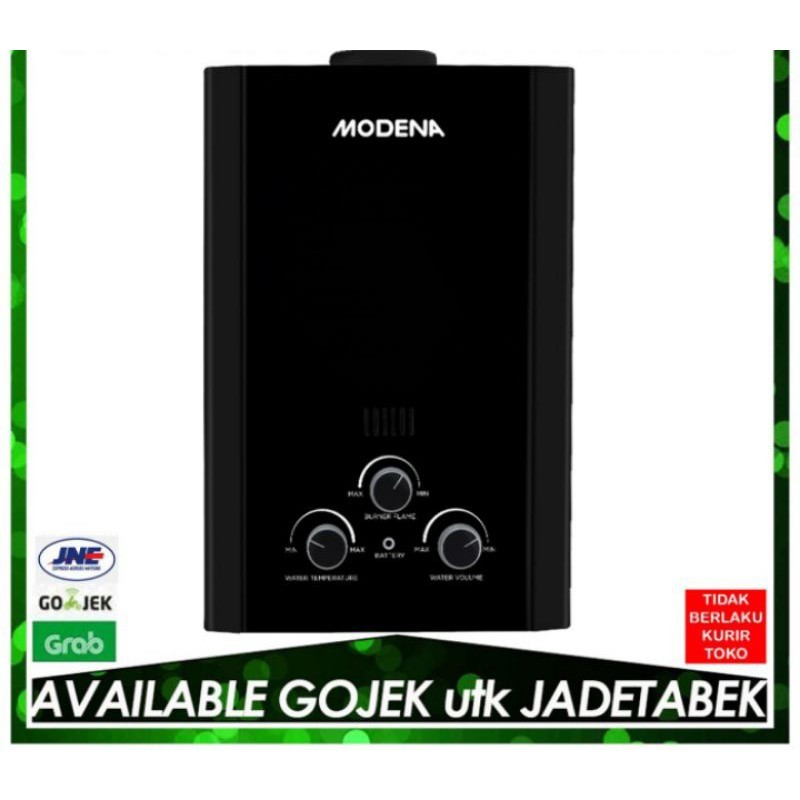 Jual Pemanas air Water heater gas Modena GI 0631 L / 6 Liter | Shopee ...