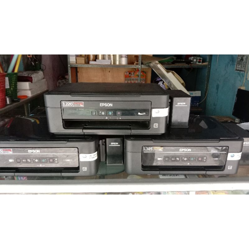 Jual Printer Epson l385 print scan copy dan wifi | Shopee Indonesia