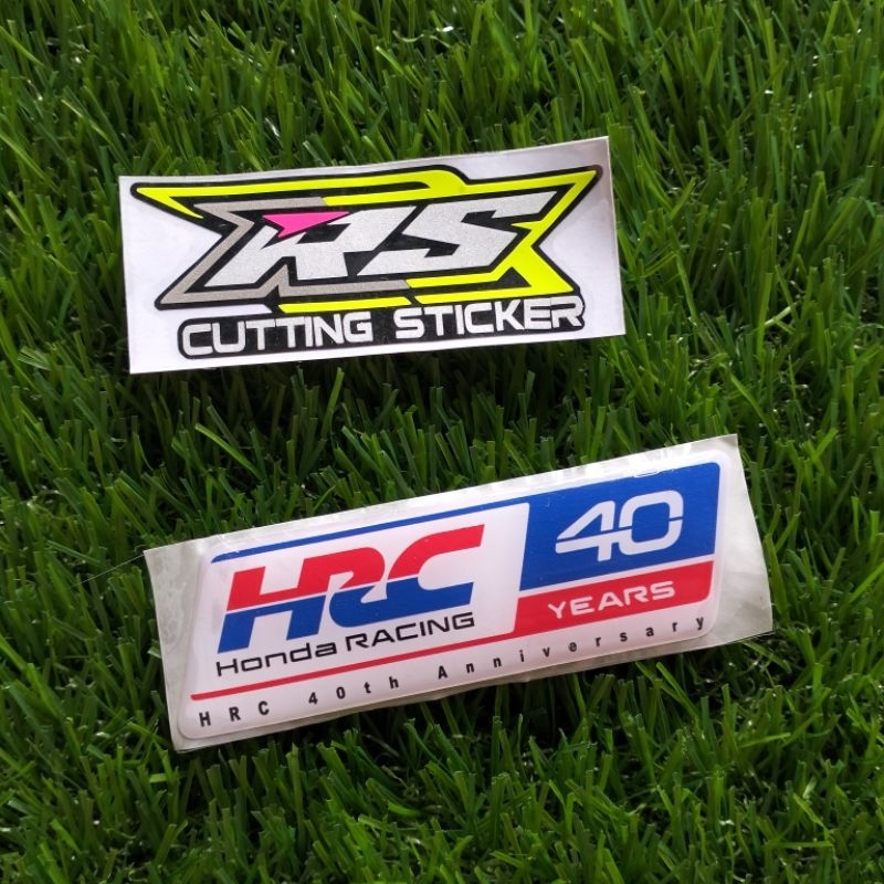 Jual sticker timbul HRC 40 tahun anniversary | Shopee Indonesia