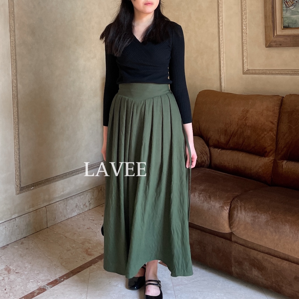 Jual LAVEE - Jessie Skirt - LAVEE APPAREL / Rok Panjang Maxi Wanita ...
