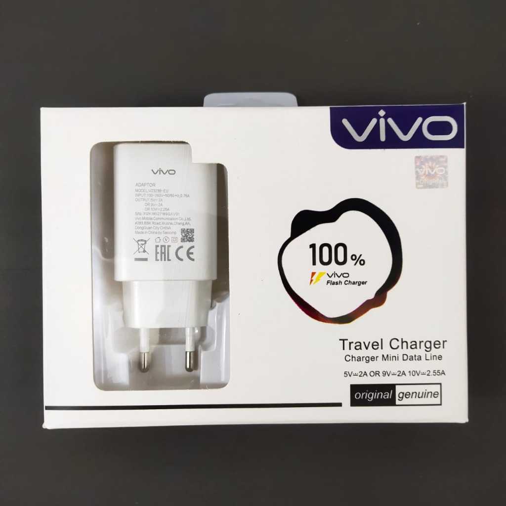 Jual Charger Vivo micro USB Original 100% Fast Charging 9V-2A / Charger ...