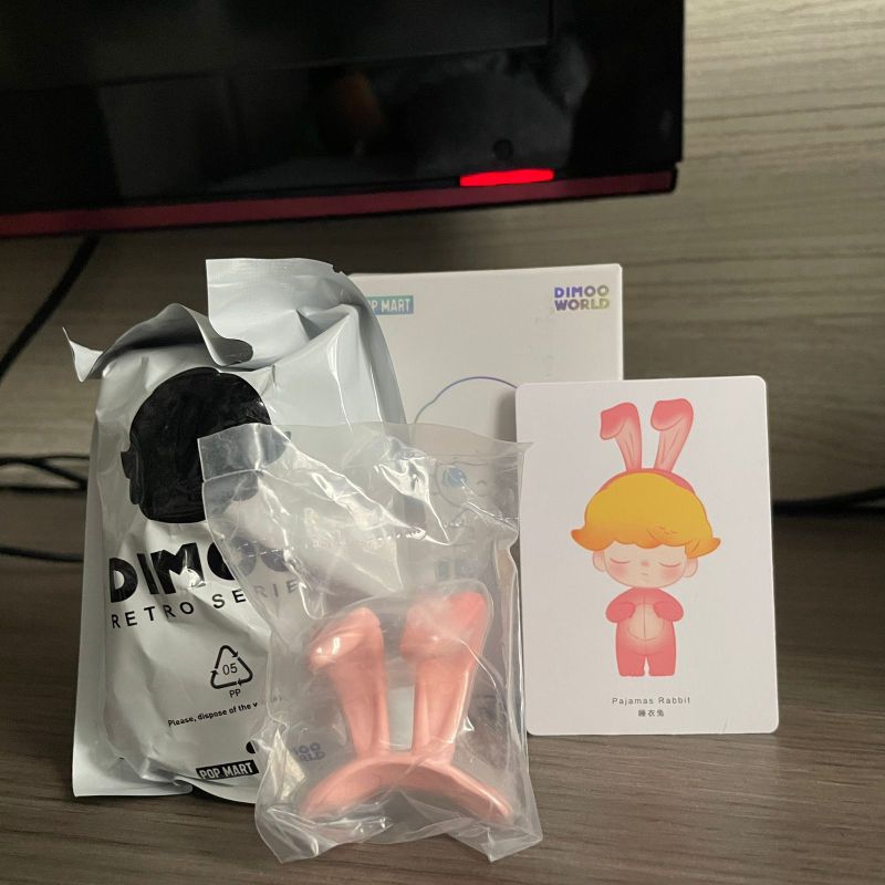 Jual Pop Mart Dimoo Retro - Pajamas Rabbit | Shopee Indonesia