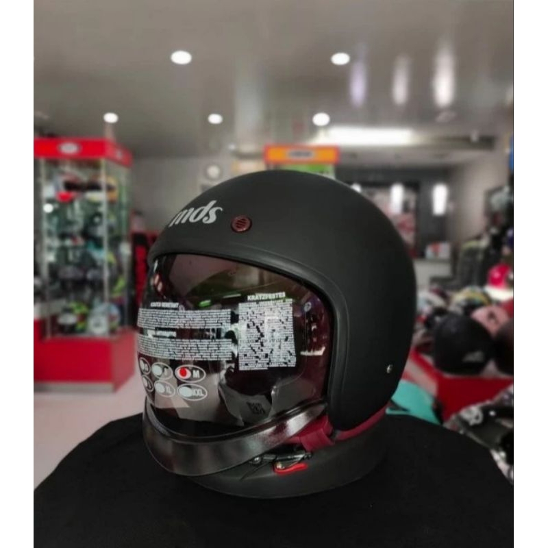 Jual Helm Mds Magnum Original 100% White | Shopee Indonesia