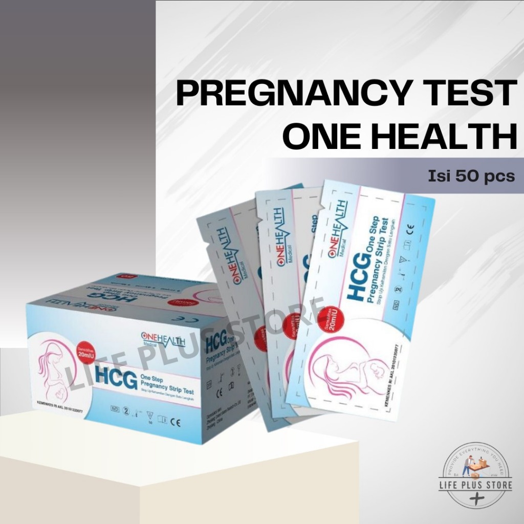 Jual Tes Hamil Onehealth Alat Tes Kehamilan Onehealth HCG One Step ...