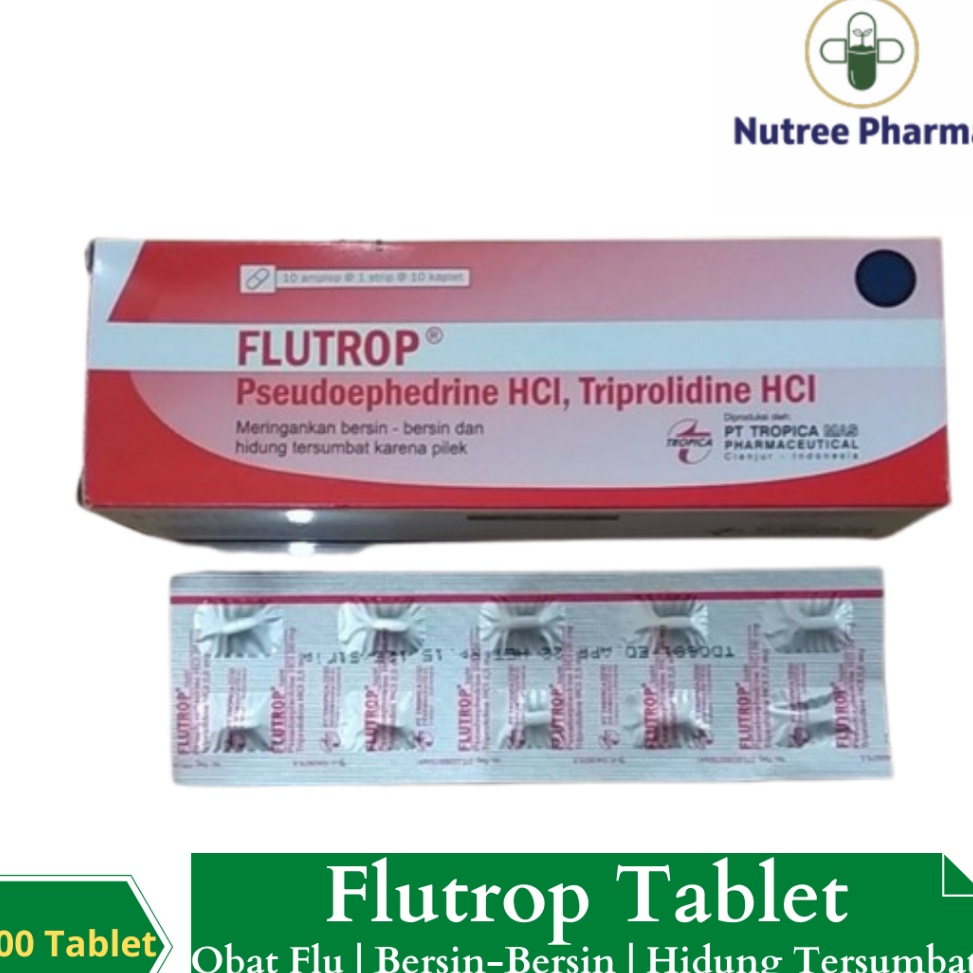 Jual HJH455 C6369 MURAH DIJAMIN ORI FLUTROP TABLET ISI 1 TABLET OBAT ...
