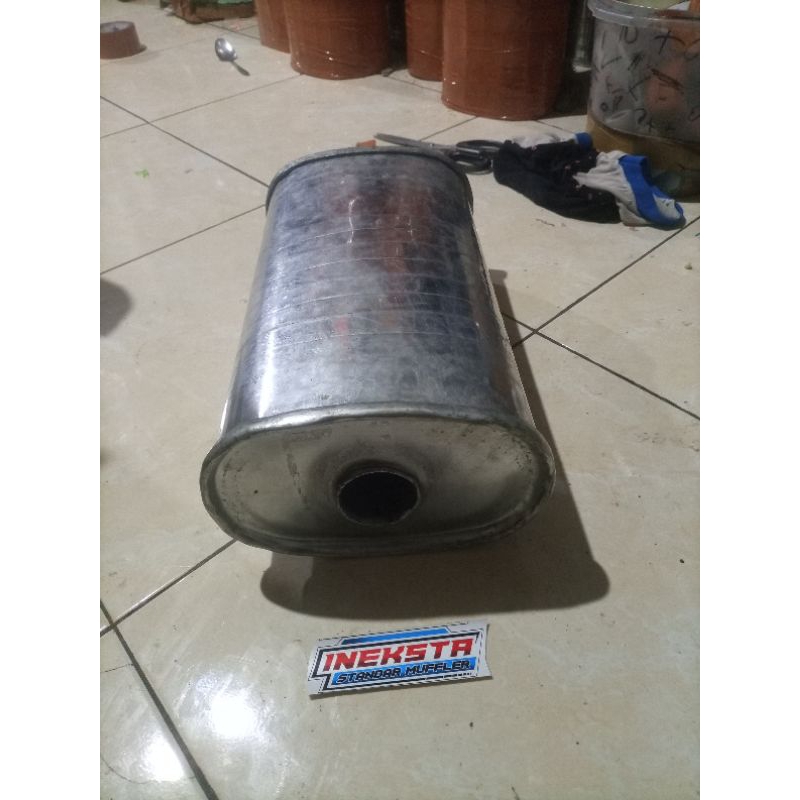 Jual Tabung knalpot standar mobil sedan suara halus adem unifersal ...