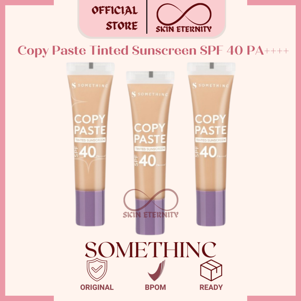 Jual SOMETHINC Copy Paste Tinted Sunscreen SPF 40 PA Skin Tint Ukuran ...