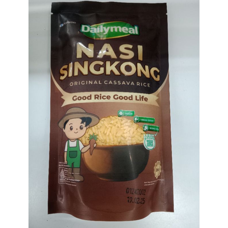Jual Nasi Singkong Daily Meal 250 gram | Shopee Indonesia