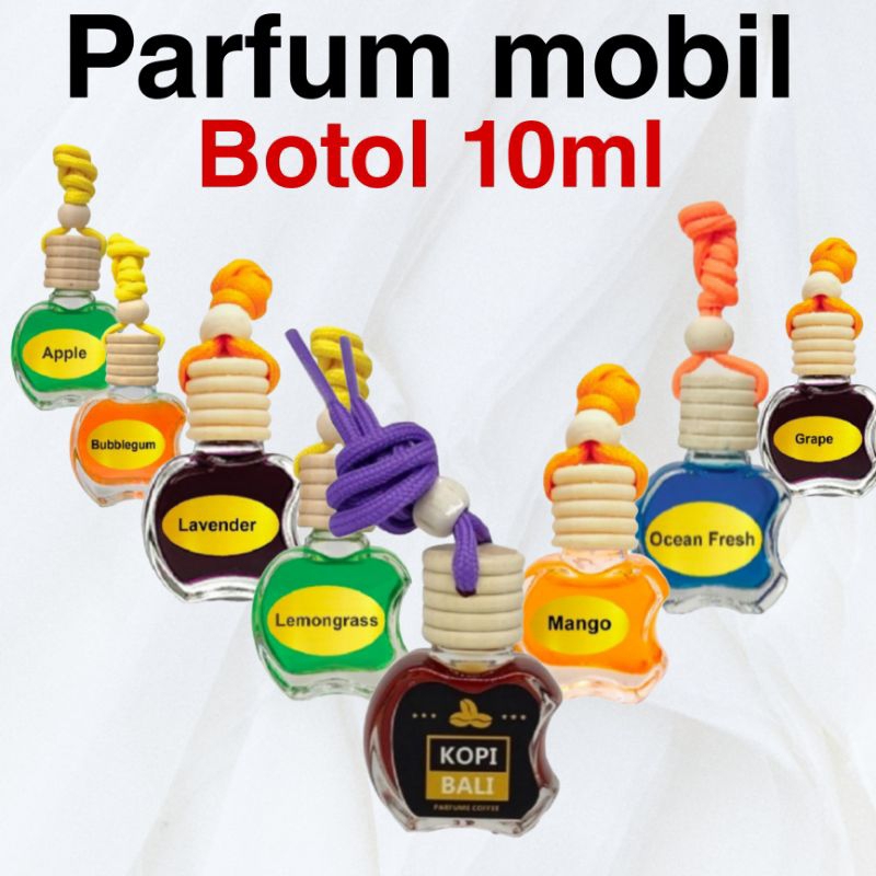Jual PARFUM botol apel 10ml pewangi mobil cair ruangan | Shopee Indonesia