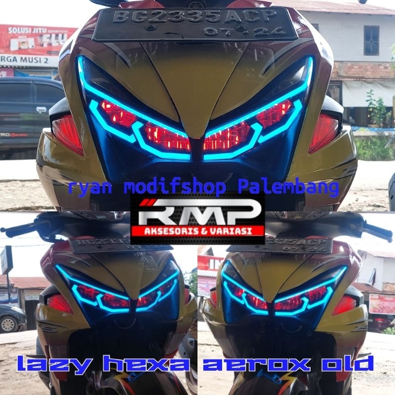 Jual LAZY HEXA AEROX OLD LAMPU ALIS LAZY HEXAGON AEROX OLD lazy eye ...