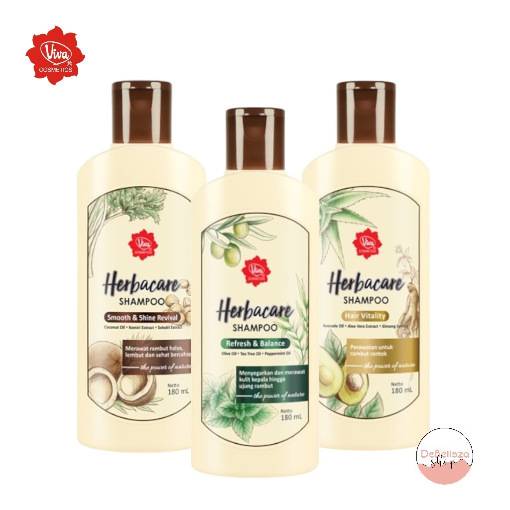 Jual Viva Herbacare Shampoo 180 ml - Hair Shampoo - Perawatan Rambut ...