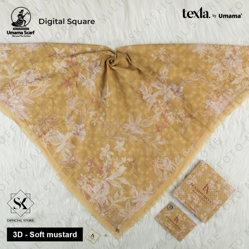 Jual Umama Scarves Box Bahan Voal Premium Gratis Brooch / Ukuran ...