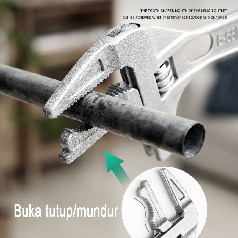 Jual Kunci inggris Universal Adjustable Wrench Spanner Besar Serbaguna ...