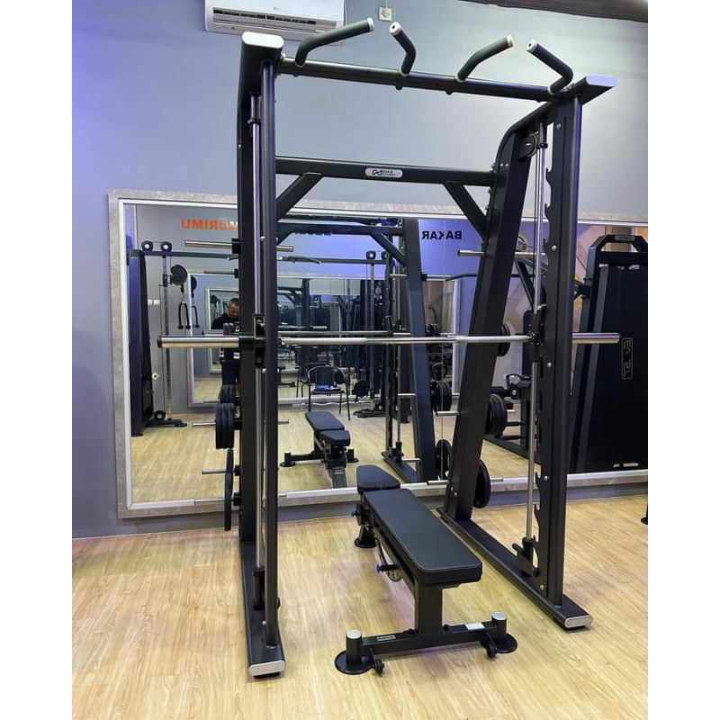 Jual DHZ SMITH MACHINE FUSION PRO POWER RACK | Shopee Indonesia