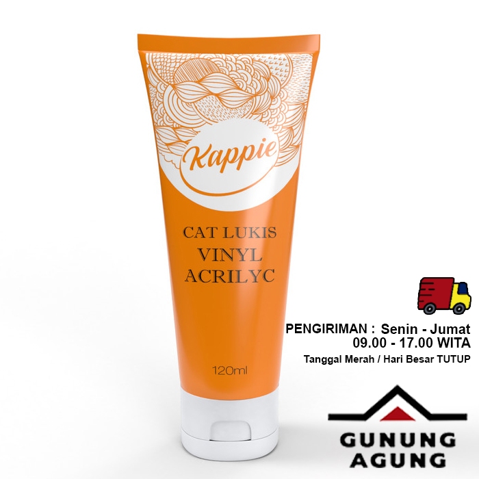 Jual Cat Lukis Akrilik / Acrylic Kappie 120 ml Regular | Shopee Indonesia