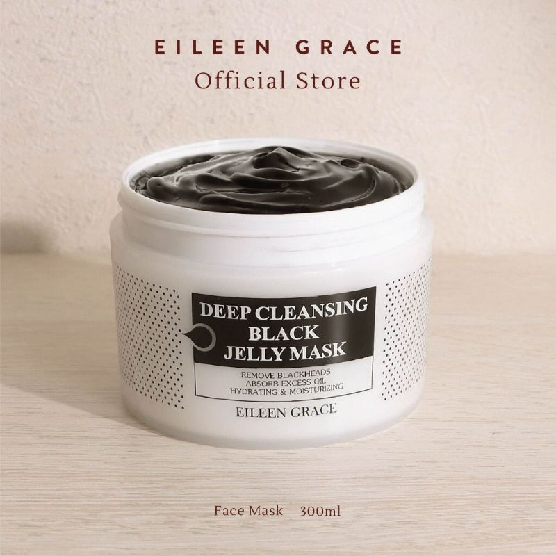 Jual Eileen Grace Jelly Mask Deep Cleansing Black 300ml | Shopee Indonesia
