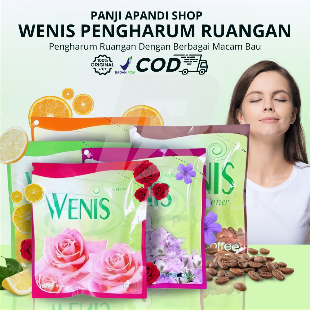 Jual Wenis Pengharum Ruangan Gantung 50gr - Pewangi Kamar Mobil Toilet ...