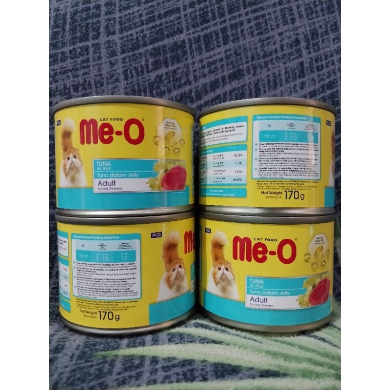Jual Meo Kaleng Tuna Adult 170gr | Makanan Kucing Basah Me-O Kaleng ...