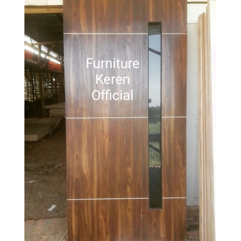 Jual Pintu HPL Kaca 70 x 230cm, Pintu Kombinasi Variasi Kaca, Motif ...