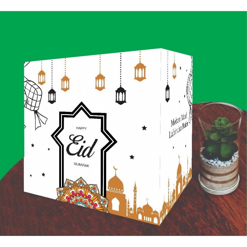 Jual Dus Lebaran Idul Fitri - hampers lebaran - box lebaran | Shopee ...